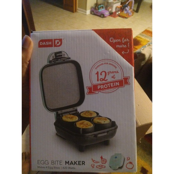 DASH | Kitchen | Dash Egg Bite Maker Light Blue Aqua Teal Countertop Egg Cooker Excellent Cond ...